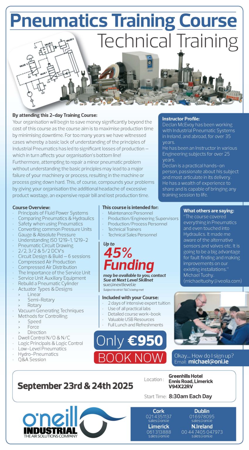 Pneumatics Training - O'Neill Industrial